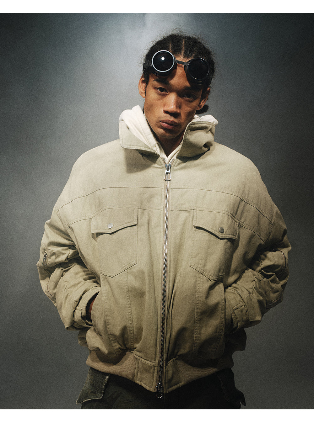 Washed Vintage Multi-Pocket Thick jacket – ULTIMUS