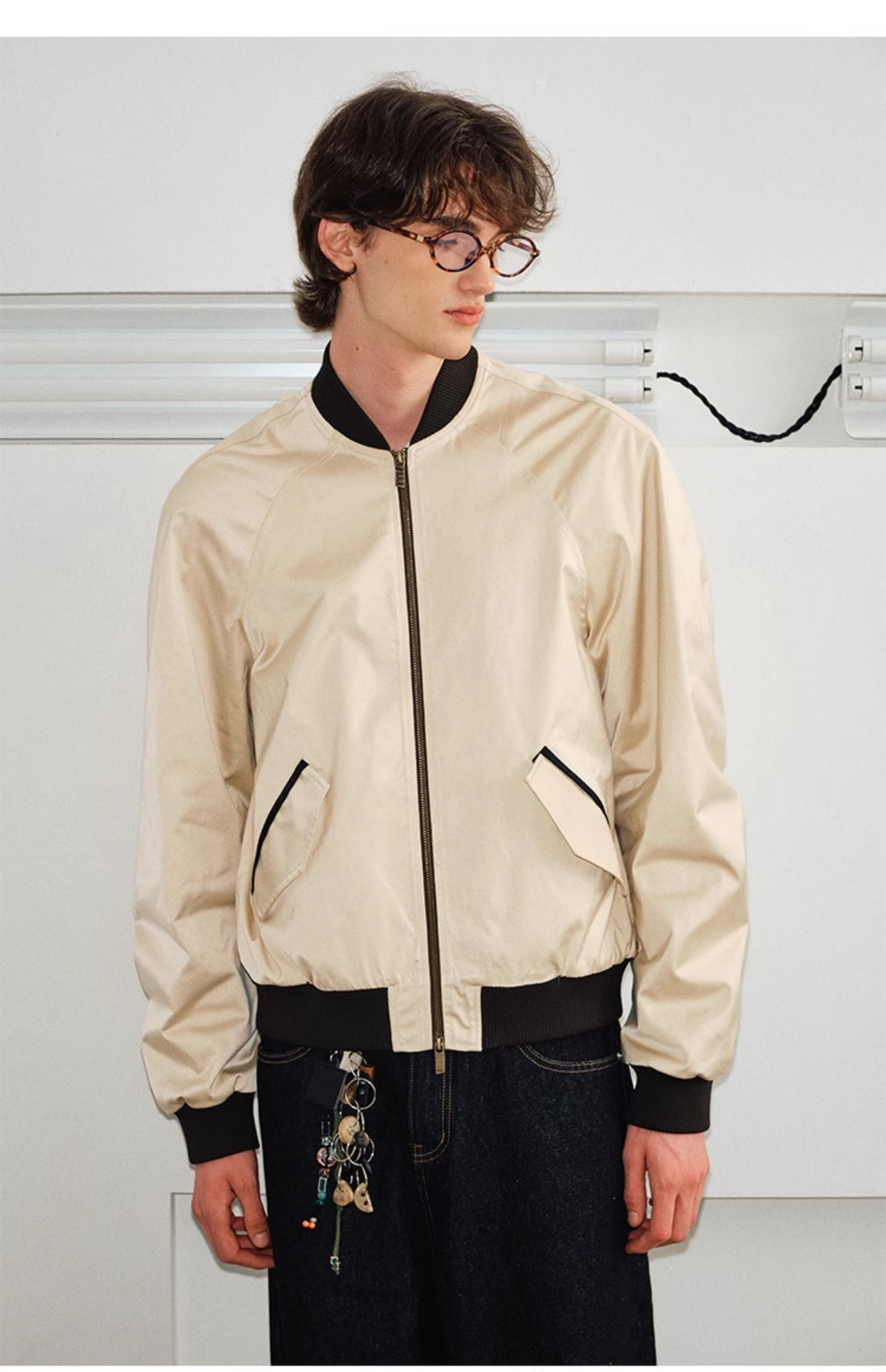 Double Zipper MA1 Flight Jacket – ULTIMUS