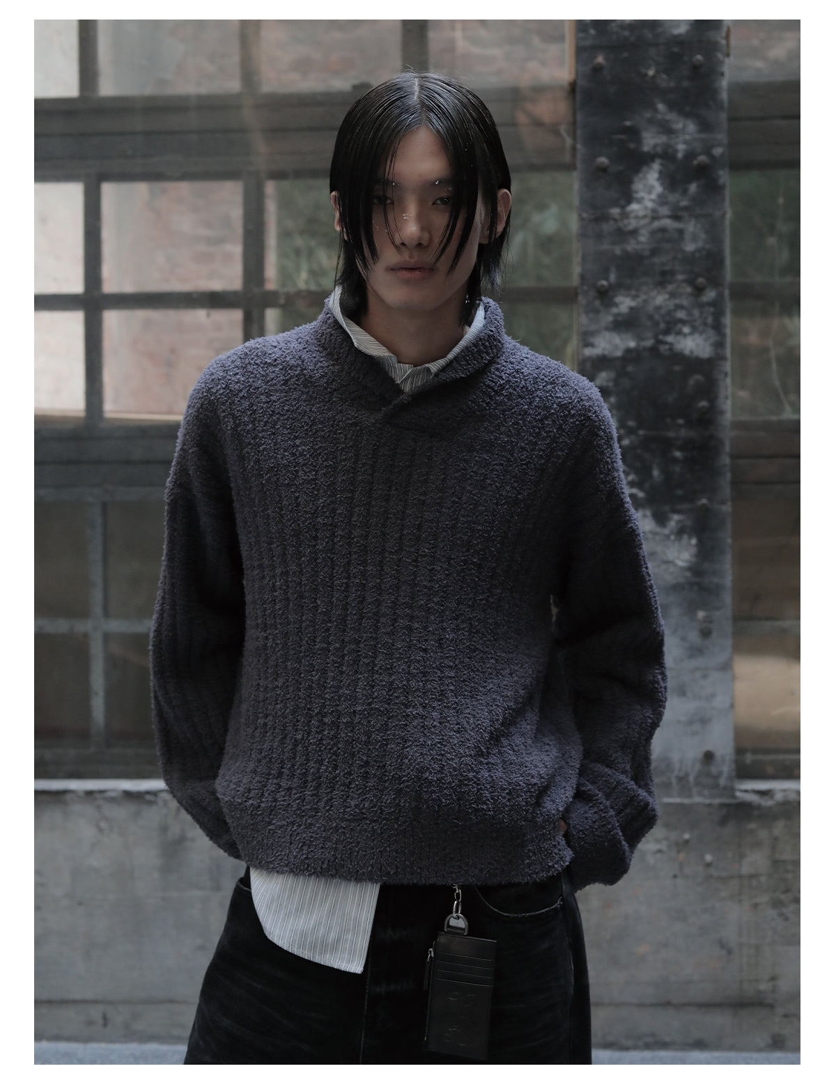 Cool gray color Sweater – ULTIMUS