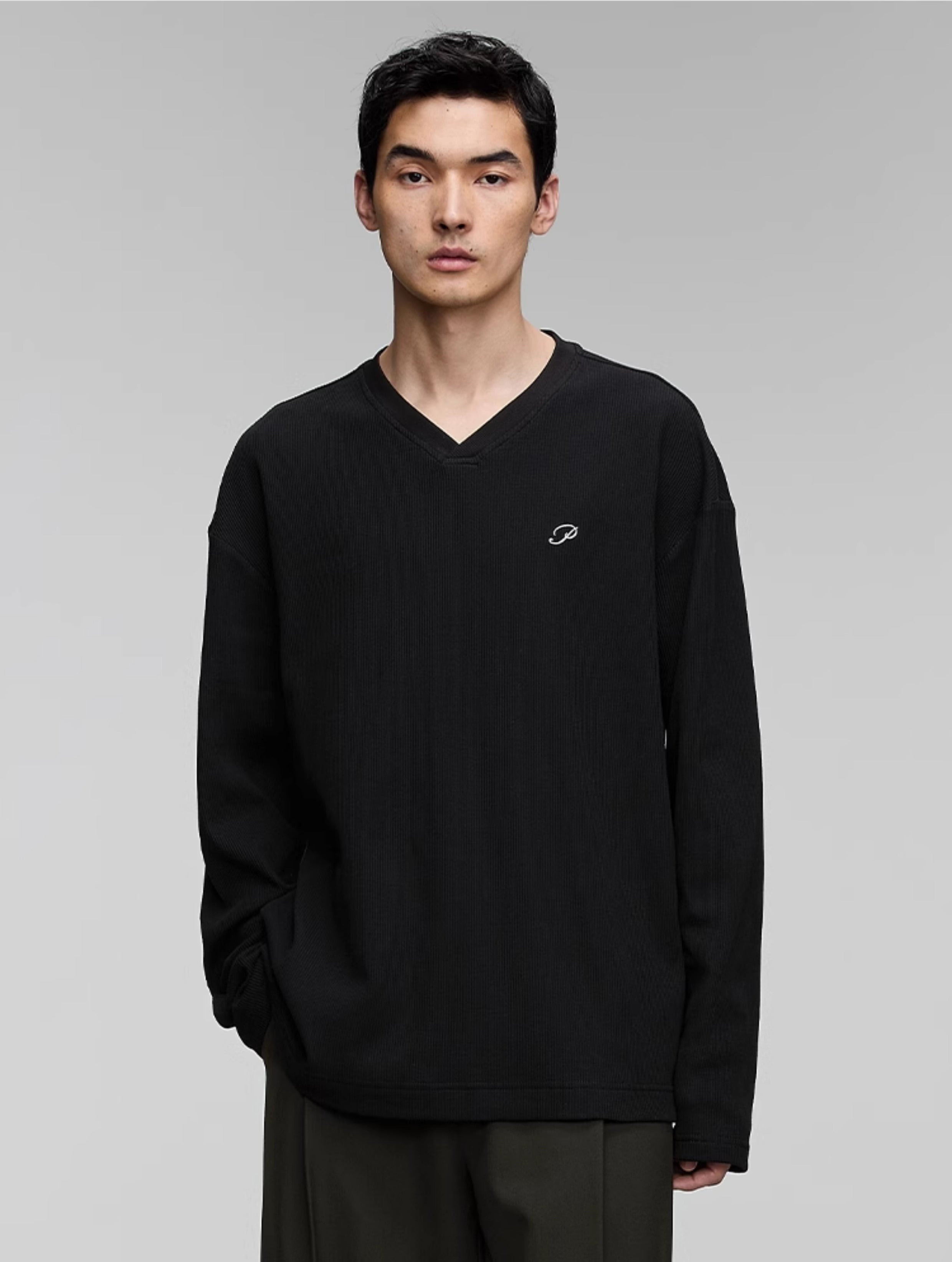 Waffle Embroidery T-Shirt – ULTIMUS