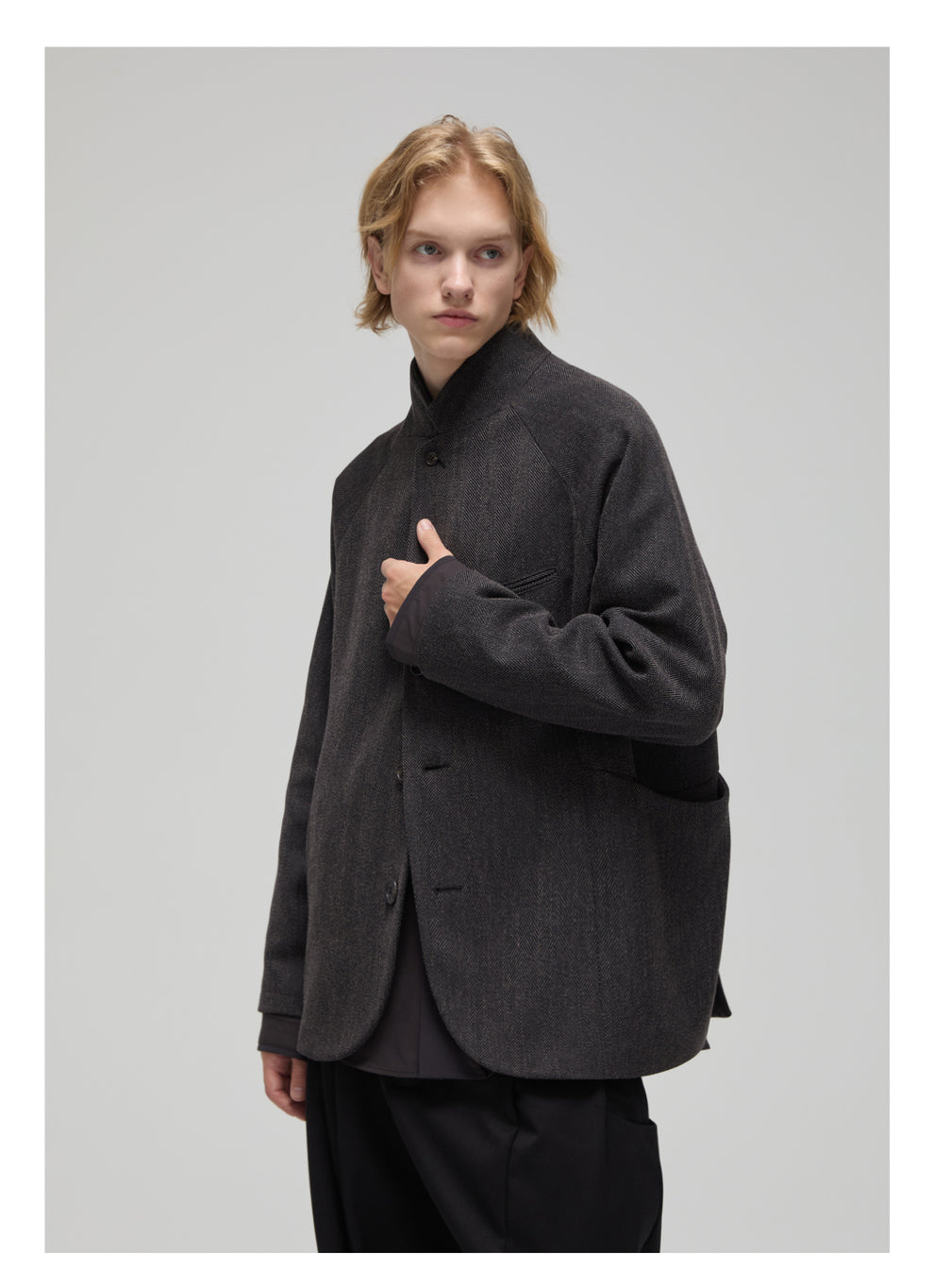 Collar Button Casual Jacket – ULTIMUS